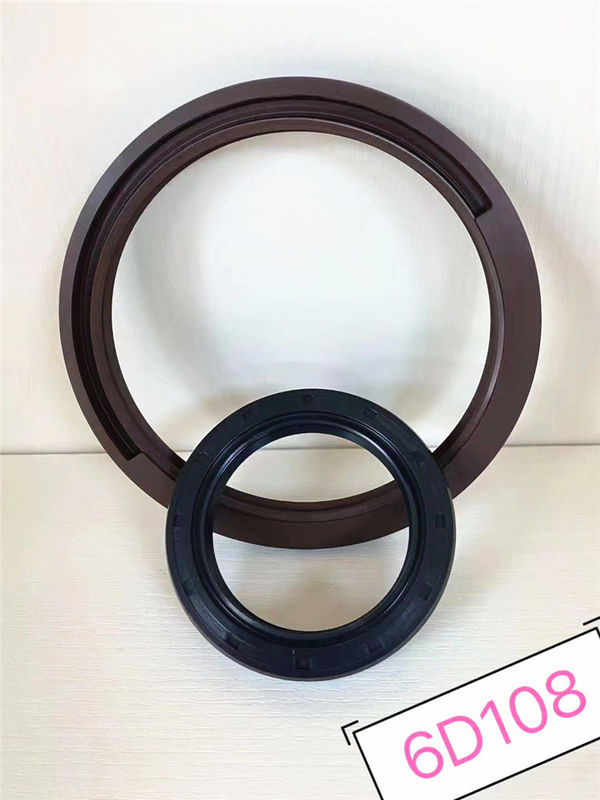 6D108 S6K 6D34 6D31 6D95 Crankshaft Front Oil Seal For Excavator Engine