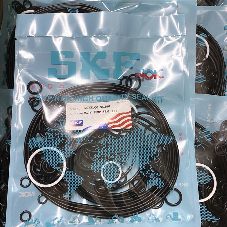 SK200 7 K3V112 Hydraulic Pump Seal Kit Control Valve Seal Kit